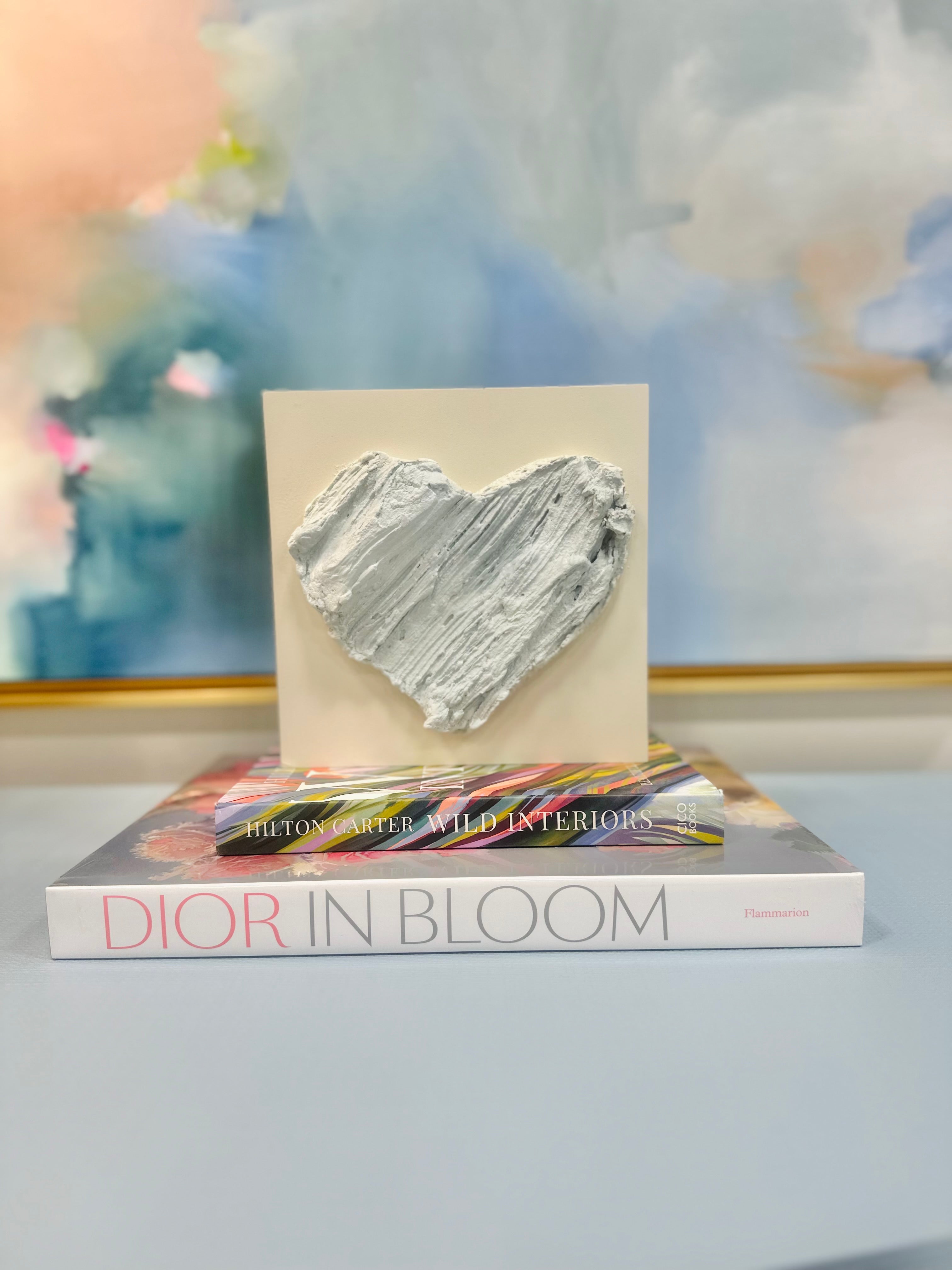 8x8 Heart: powder blue – Sara Kay Art Studio